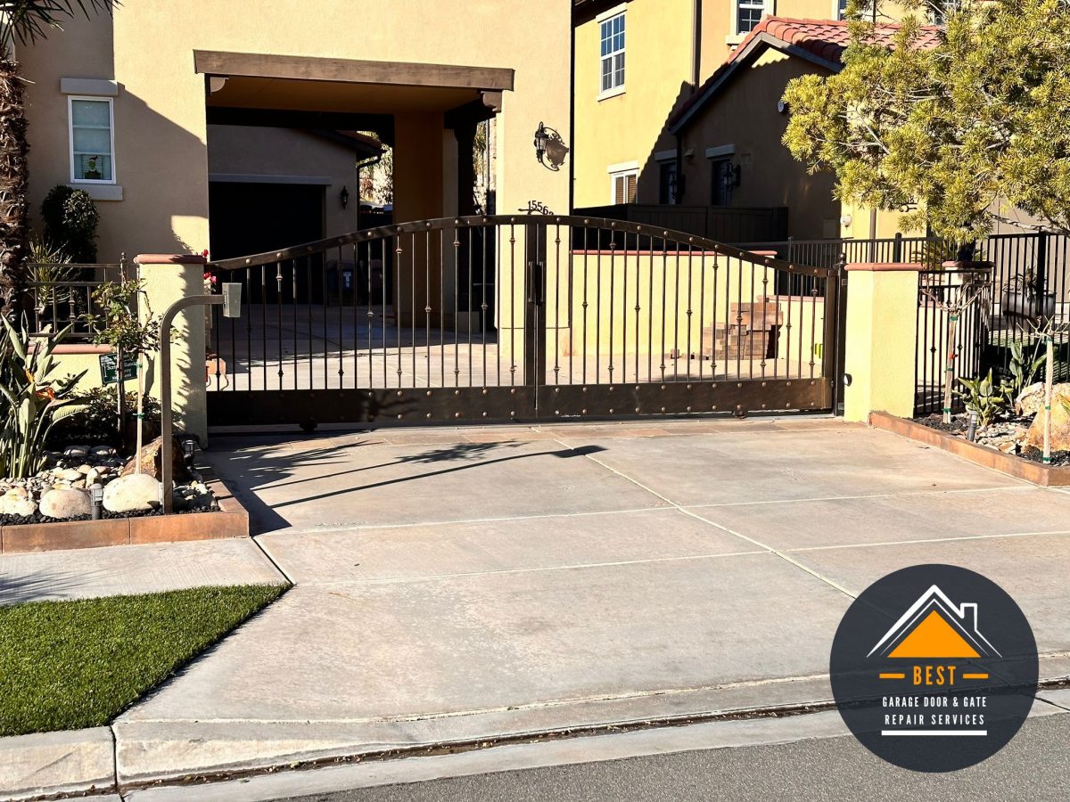 Wrought Iron Fence, Vehicular Automated Gate